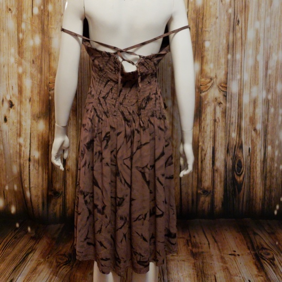 global expressions | Dresses | Tiedyed Cold Shoulder Sun Dress | Poshmark